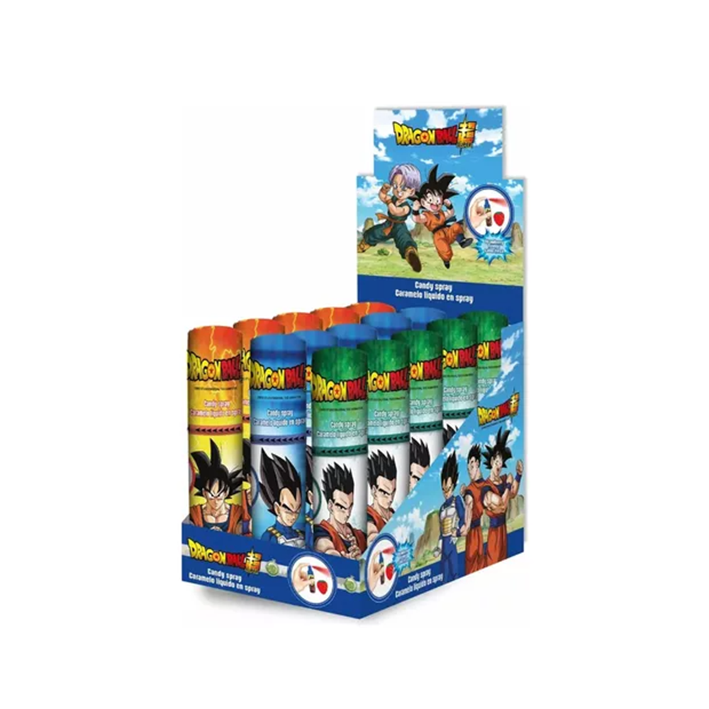 CANDY SPRAY - DRAGON BALL SURTIDO x15 UDS – Onza Foods