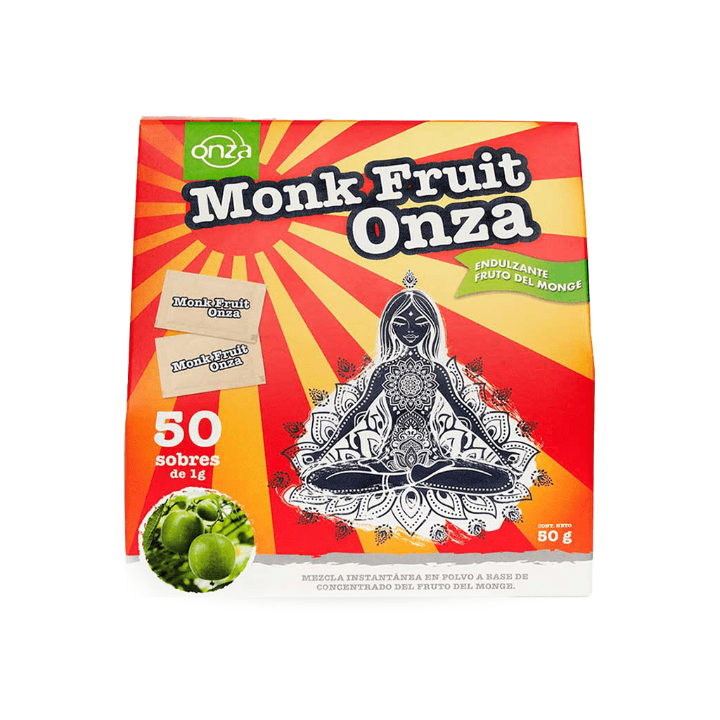Monk Fruit Polvo Onza- 50 Sobres – Onza Foods