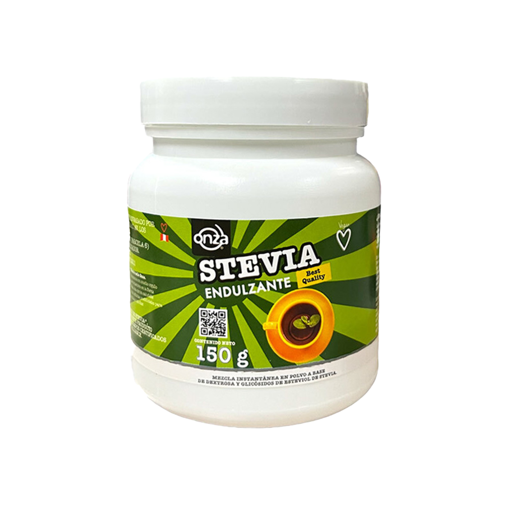 Stevia Polvo Onza Pote- 150g – Onza Foods