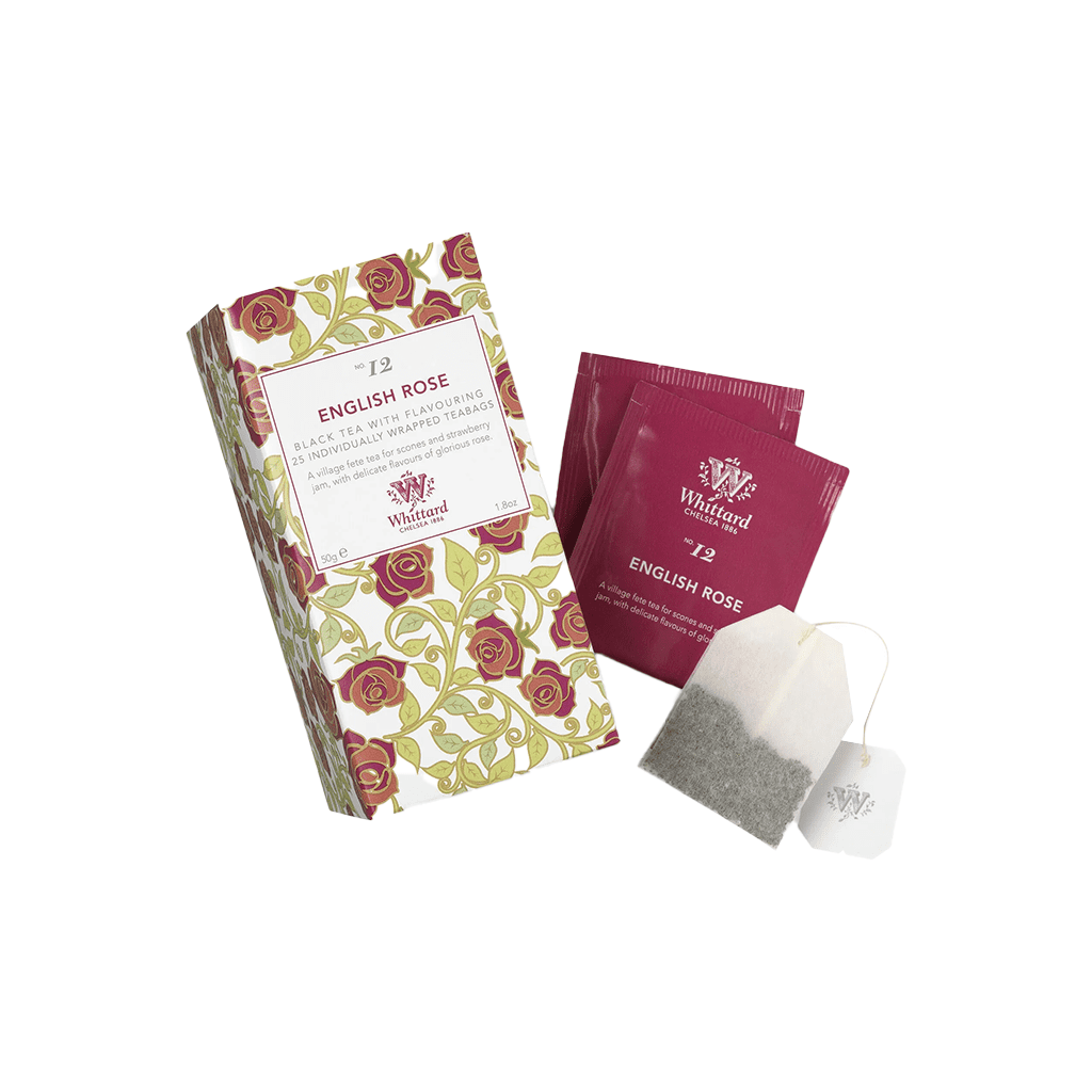 Black Tea English Rose Whittard- 25 filtrantes – Onza Foods
